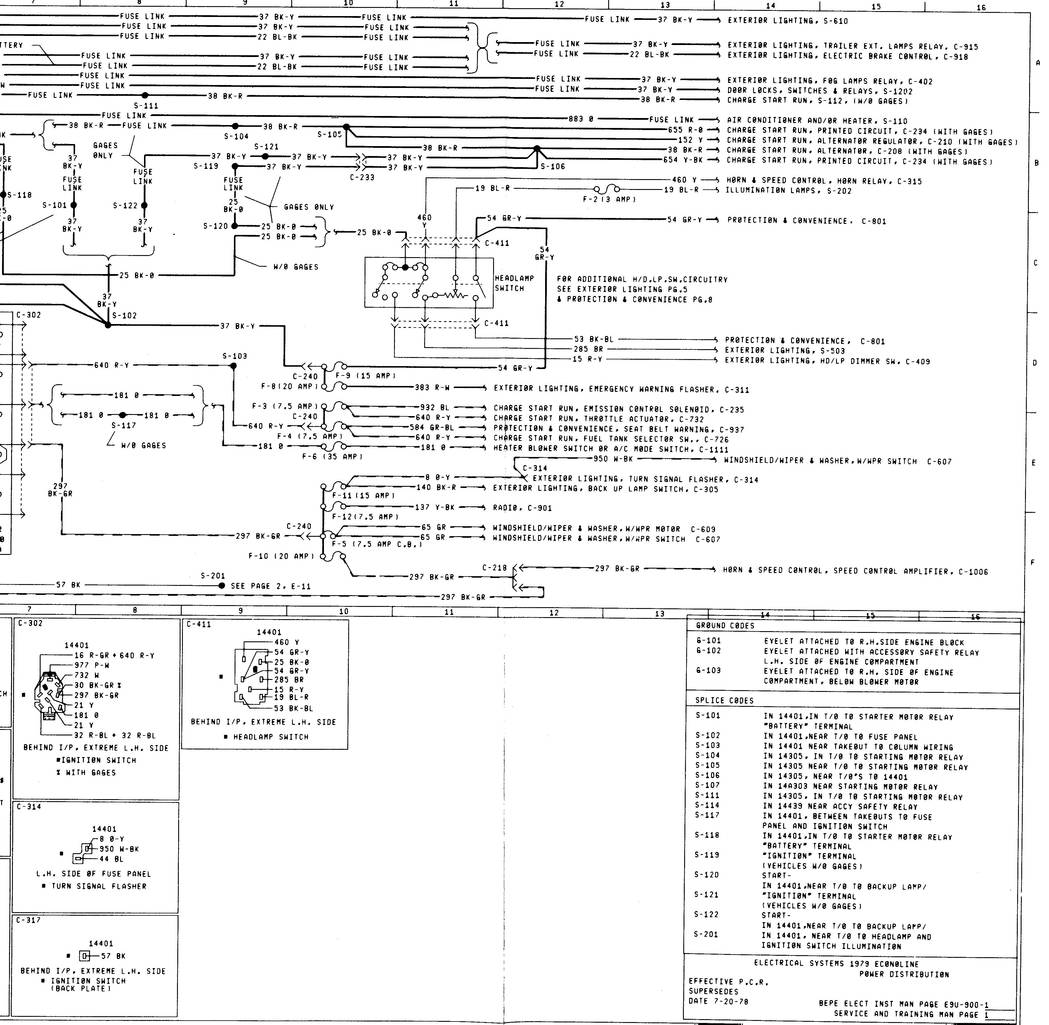 Econoline wiring diagram | Ford Truck Fanatics